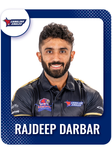 Rajdeep Darbar (Vice Captain) - The United States Premier League